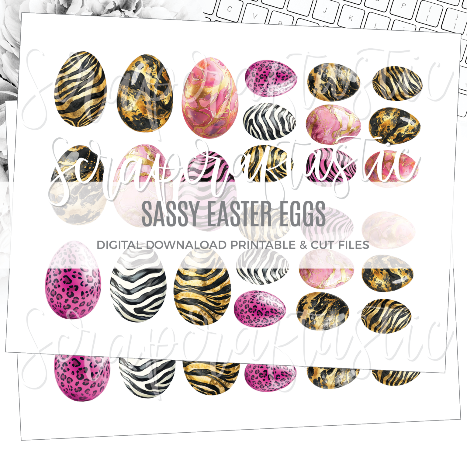 SASSY EASTER EGGS Special Release Printable Digital Download